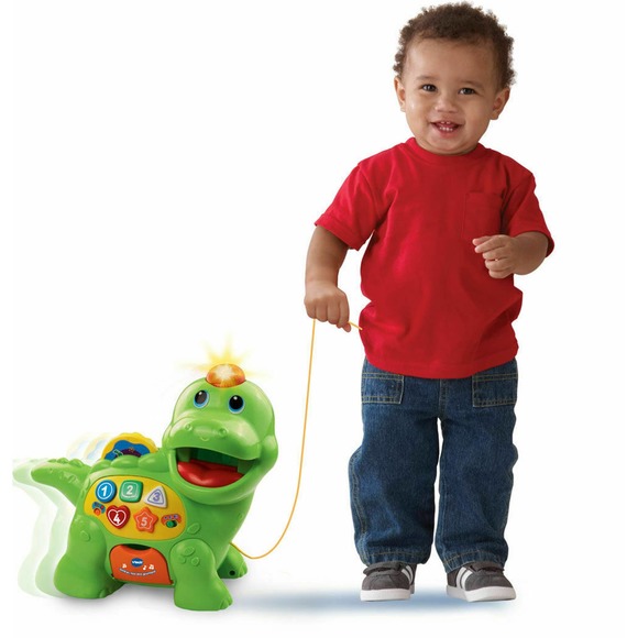 VTech | Toys | Vtech Chomp And Count Dino Colors Food Shapes Counting ...